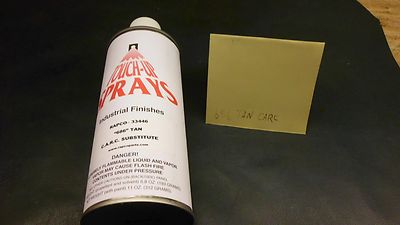 Military Spray Paint Flat Tan 33446 or 686 "CARC" Substitute Tan Hummer ...