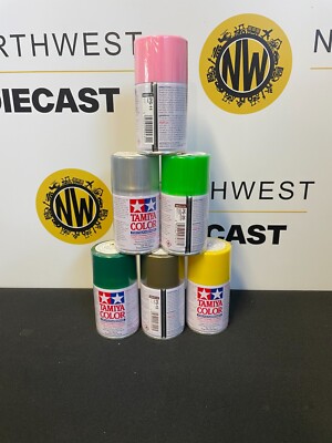 TAMIYA COLOR Polycarbonate/Lexan 100ml MODEL SPRAY PAINT PS01-PS63 ...