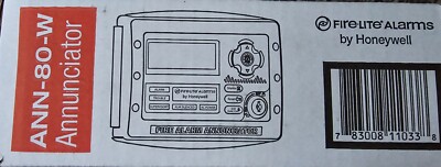 NOTIFIER N-ANN-80-W - Remote LCD Annunciator Mimics, White FAST ...