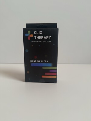 Clix Therapy Reusable Hot & Cold Packs Compress Hand Warmers 4-Pack NIB ...