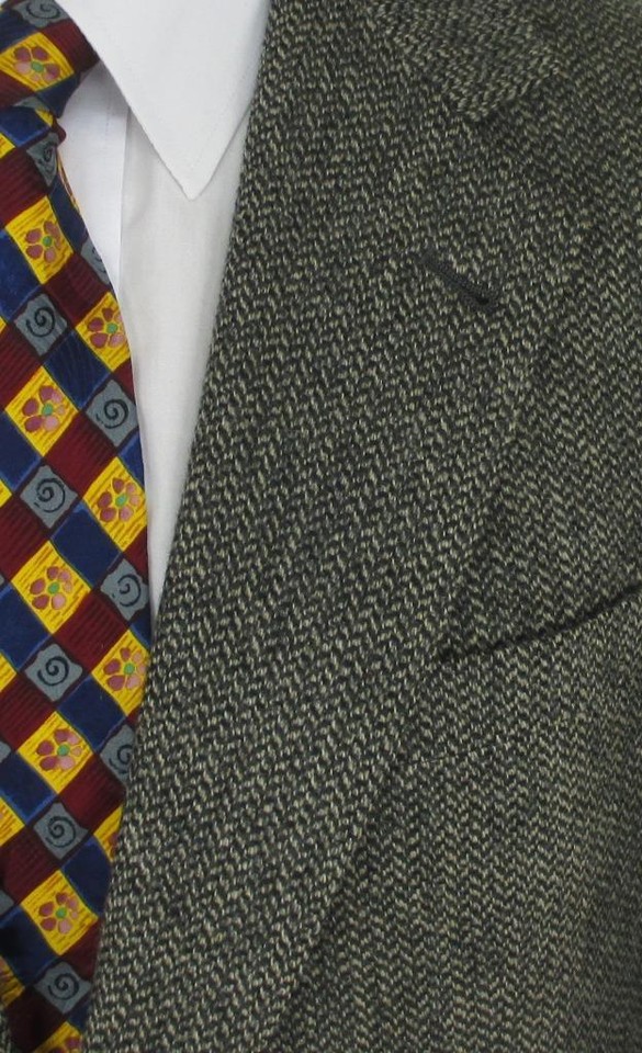 38 R (40 R) Austin Reed Brown Gray Tweed Wool Mens 2Btn Jacket Sport ...