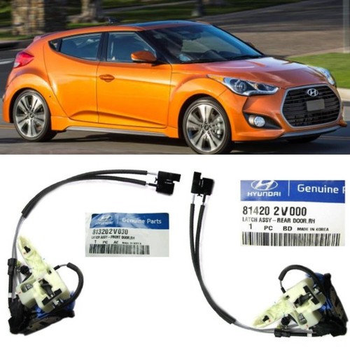 Front & Rear RIGHT Door Lock Actuators 2Pcs SET For 2012-17 Veloster 🚀 ...