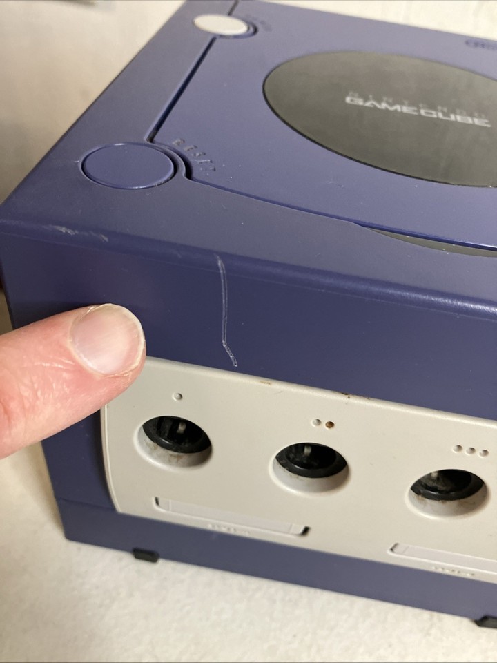 Indigo Nintendo GameCube Console Bundle Lot 4 Games, 2 Controllers Sega ...