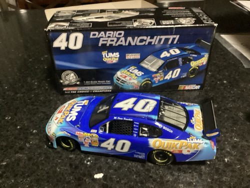 Dario Franchitti #40 Tums Quik Pak 2008 1/24 Nascar COT Dodge Charger ...