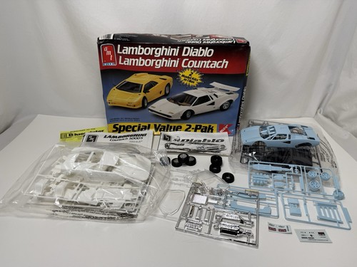 AMT Lamborghini Diablo And Countach Model Car Kit 8078 | eBay