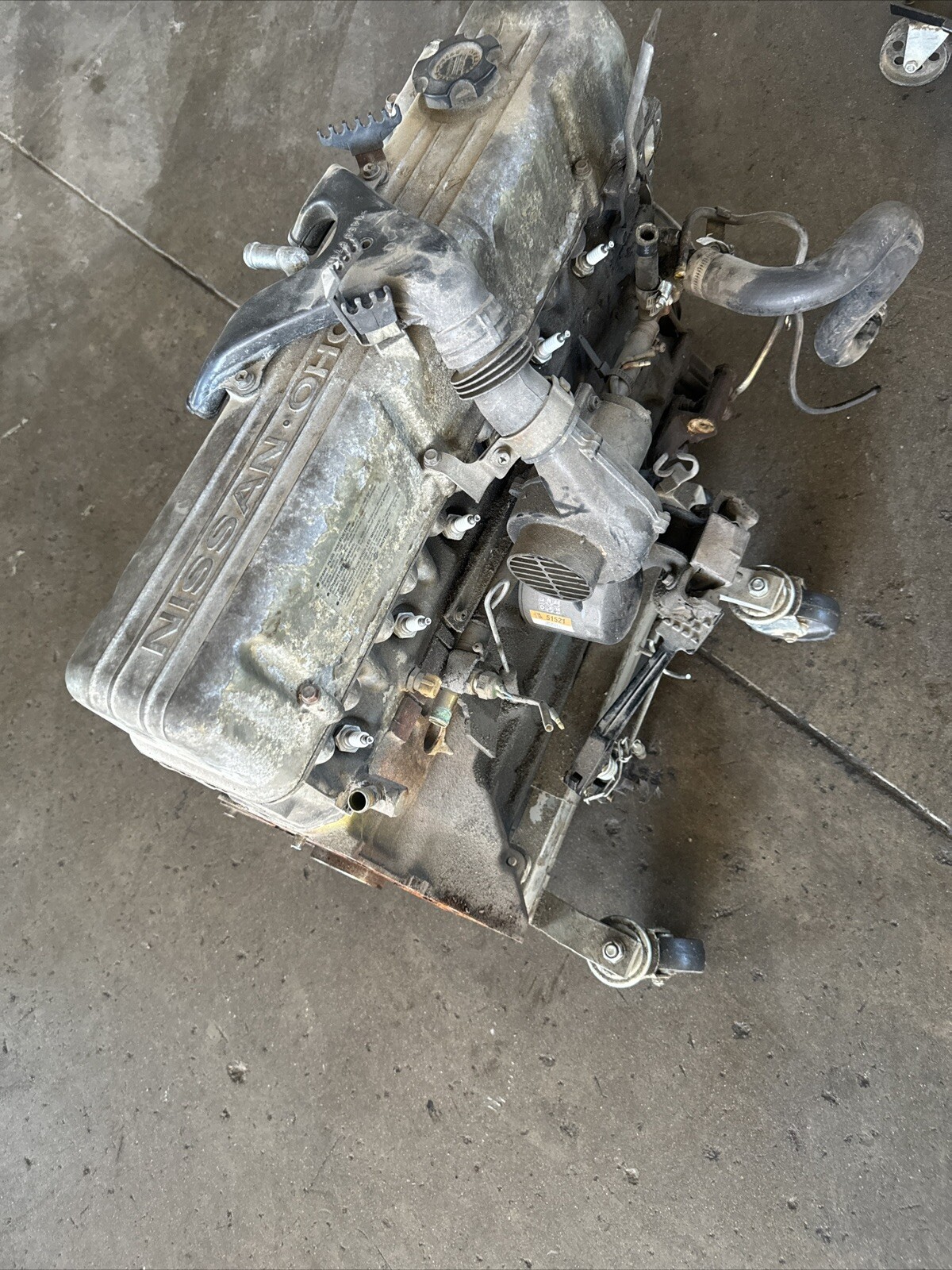 1980-1982 Datsun 280zx L28E 2.8L MT Bare Engine Long Block Assembly ...