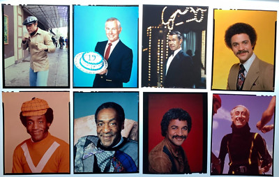 CG2-4 1980s Hollywood Celebs Carson Cosby LOT 10 4x5 ORIG COLOR ...