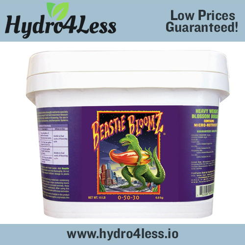 FoxFarm Beastie Bloomz 15 lb Flower Bud Booster Enhancer Powder ...