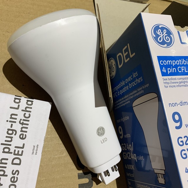 GE Current Led9g24q-v/840 LED Bulb PL Vertical 4000k 1200 LM 9w for ...