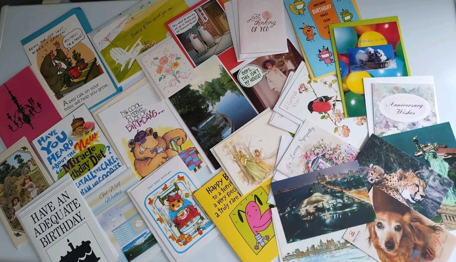 Vintage Greeting Cards NOS Unused, Mixed Lot 1980, 90s & 2000s | eBay