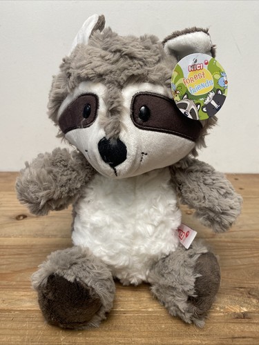 NICI ROD Raccoon Forest Friends Realistic Plush Stuffed Animal 9” W/TAG ...