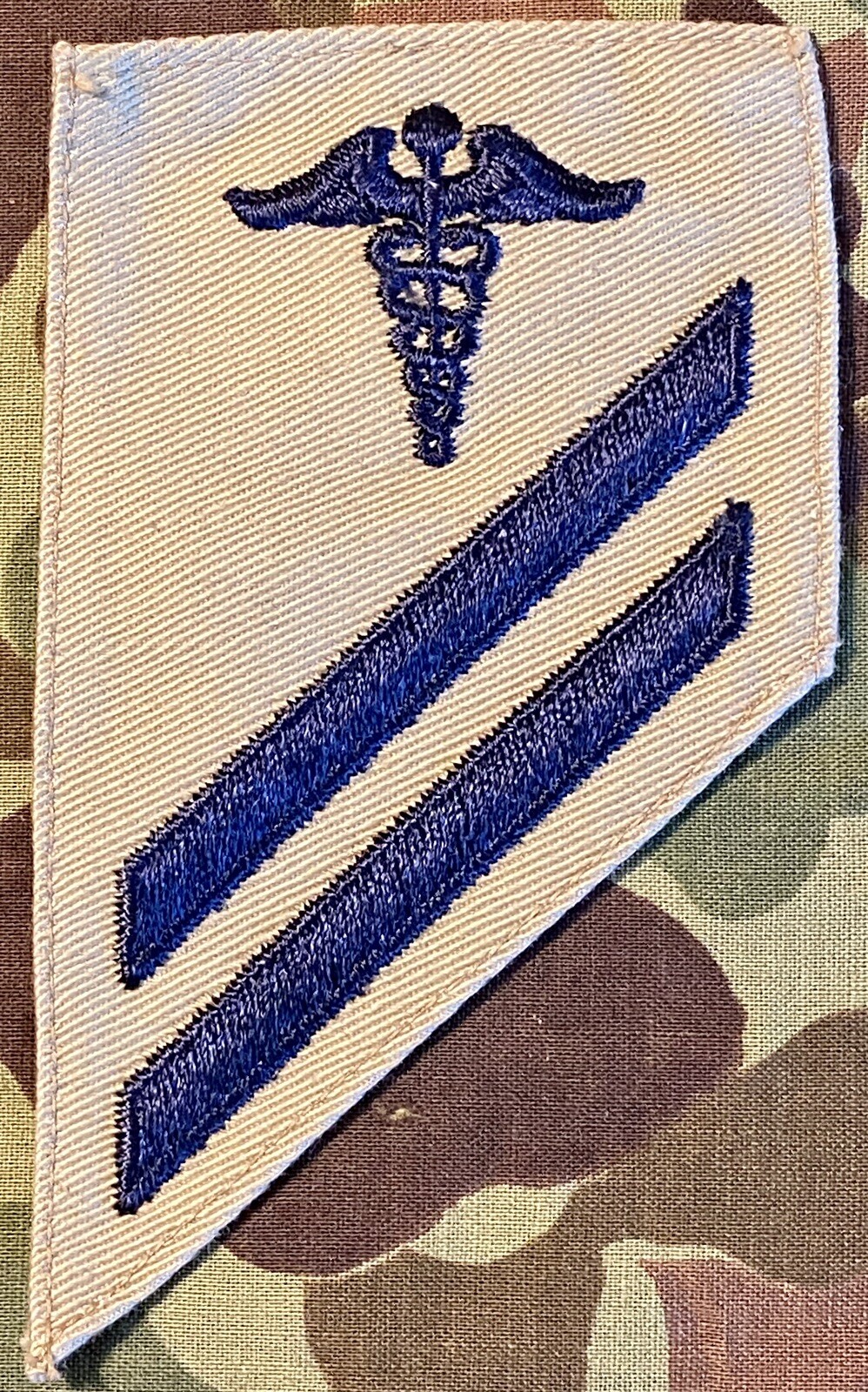 US Navy Rate Hospitalman Apprentice striker Khaki Patch E-2 USN HA USMC ...