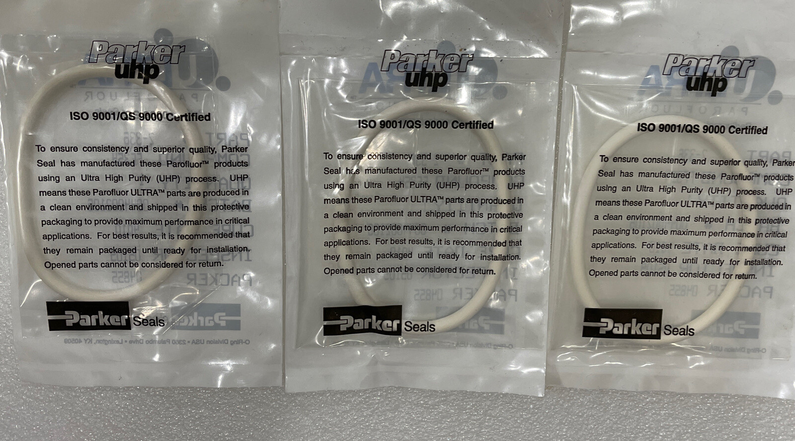 Parker Seals 2-336 O-Ring Ultra Parofluor Seal FF354 Lot of 3 New, | eBay