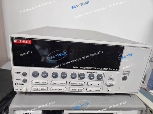 1PCS KEITHLEY 6487 PICOAMMETER/VOLTAGE SOURCE#XJ | eBay