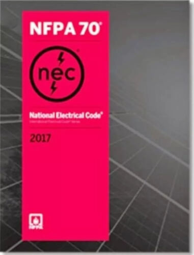 NFPA 70 National Electrical Code NEC 2017 Edition Paperback USA STOCK ...