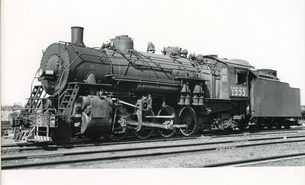 KK700B 1953/88 RP DM&IR RR DULUTH MISSABE & IRON RANGE RR LOCO #1333 ...