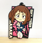 Ochako Uraraka My Hero Academia Rubber keychain Bandai Kyun-Chara ...