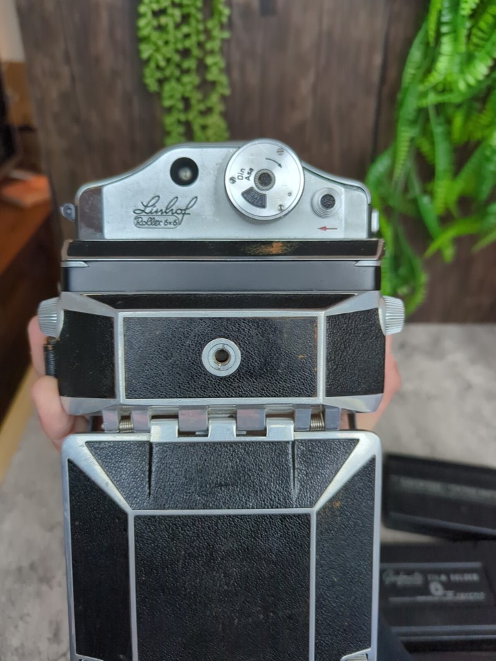 Vintage linhof technika iii Camera With F3.5 Lens, 6x6 Roller, And ...