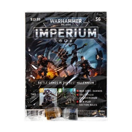 GW Warhammer 40k Imperi #56 w/Balor Brown & Administratum Grey Pa Mag ...