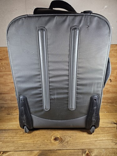 TUMI Wheeled Rolling Travel Suitcase Luggage Ballistic Nylon Trunk Grey ...