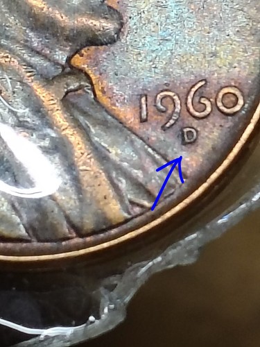 Rare 1960 D Over D Penny For Sale | eBay