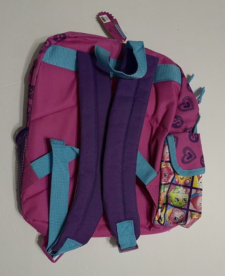 Shopkins SMALL Backpack 12”-Purple,New School backpack NEW Licensed ...