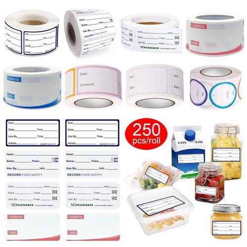 Kitchen Sticker Food Storage Label Date Content Label Food Stickers | eBay