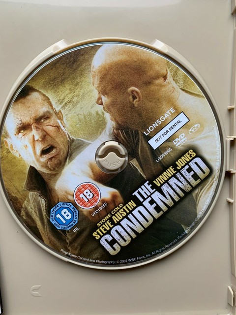 The Condemned DVD 2007 Action Movie W. Stone Cold Steve Austin Vinnie ...