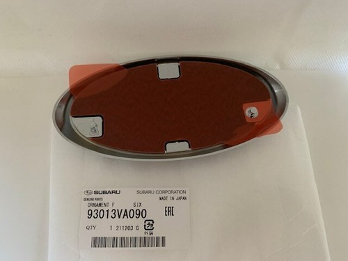 NEW OEM Subaru Front Grille Emblem Crosstrek Impreza WRX STI 93013VA090 ...