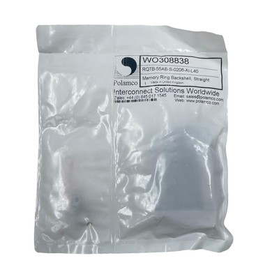 RQTB-55AB-S-0206-AI-L40 POLAMCO Memory Ring Backshell | eBay