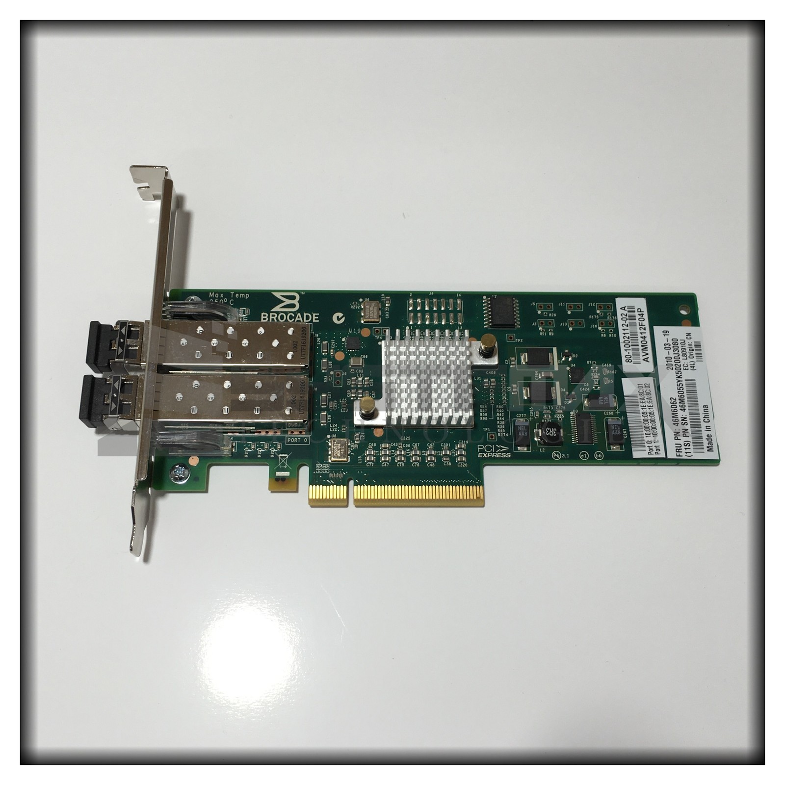 IBM Brocade 825 Dual-Port 8Gbps PCIe Host Bus Adapter 46M6062 | eBay
