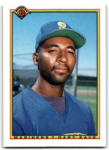 1990 Bowman Baseball Card Gary Eave Seattle Mariners #471 | eBay