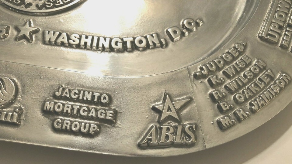 George W. Bush Inauguration Texas 41st U.S. Platter Republicans ...