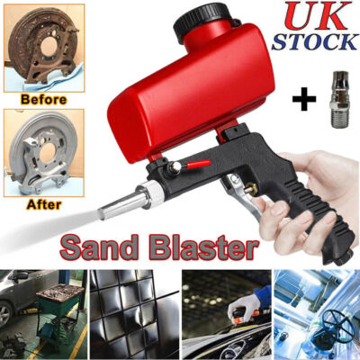 Air Sandblasting Gun Sand Blaster Compressor Handheld Shot Media ...