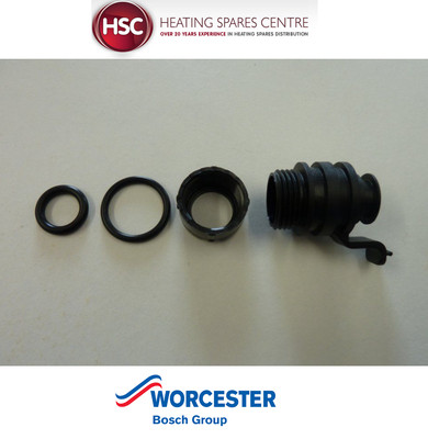 WORCESTER GREENSTAR 40CDI & 42CDI FLOW SENSOR ADAPTOR 87161064330 ...