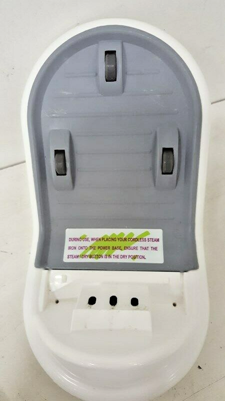 ORECK IRON HEATS UP IN 60 SECONDS ! light weight !! & CORDLESS !! NON ...