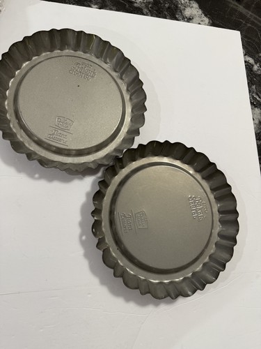 Ekco Pie Pans Baker's Secret Duncan Hines Tiara Desserts Fluted 10.5 ...