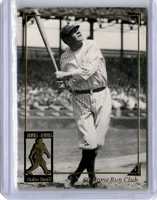 1995 Babe Ruth Mega Cards Cooperstown Collection # 2 | eBay