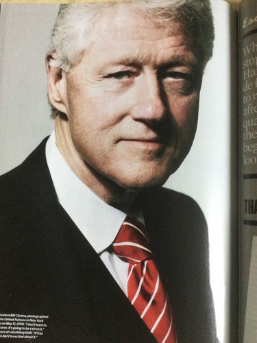 august 2010 Esquire President Bill Clinton cover ANA DE LA REGUERA Sexy ...