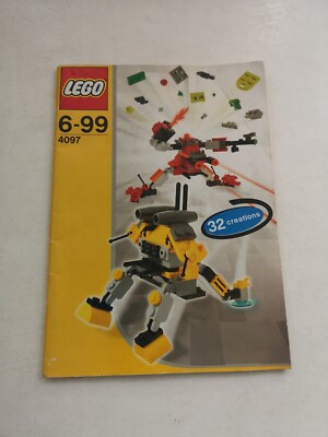 Lego Instructions - Creator - 4097 Mini Robots | eBay UK