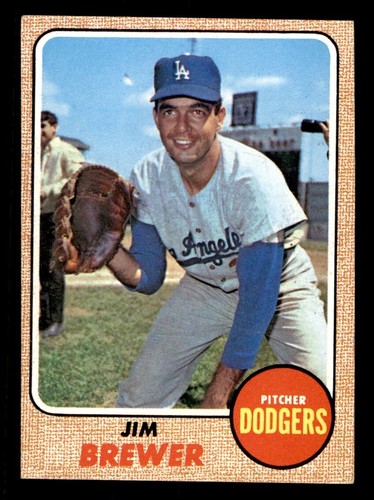 1968 Topps Baseball #298 Jim Brewer EX *e2 | eBay
