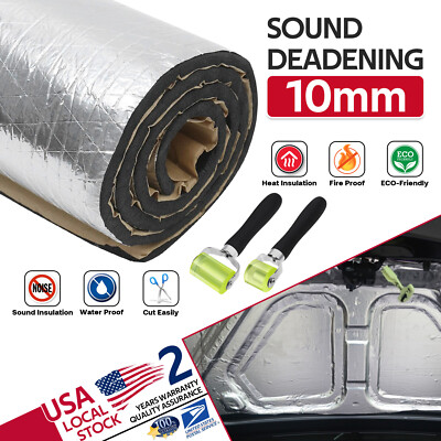 80"x39" Heat & Sound Deadener Car Interior Insulation Thermal Noise ...