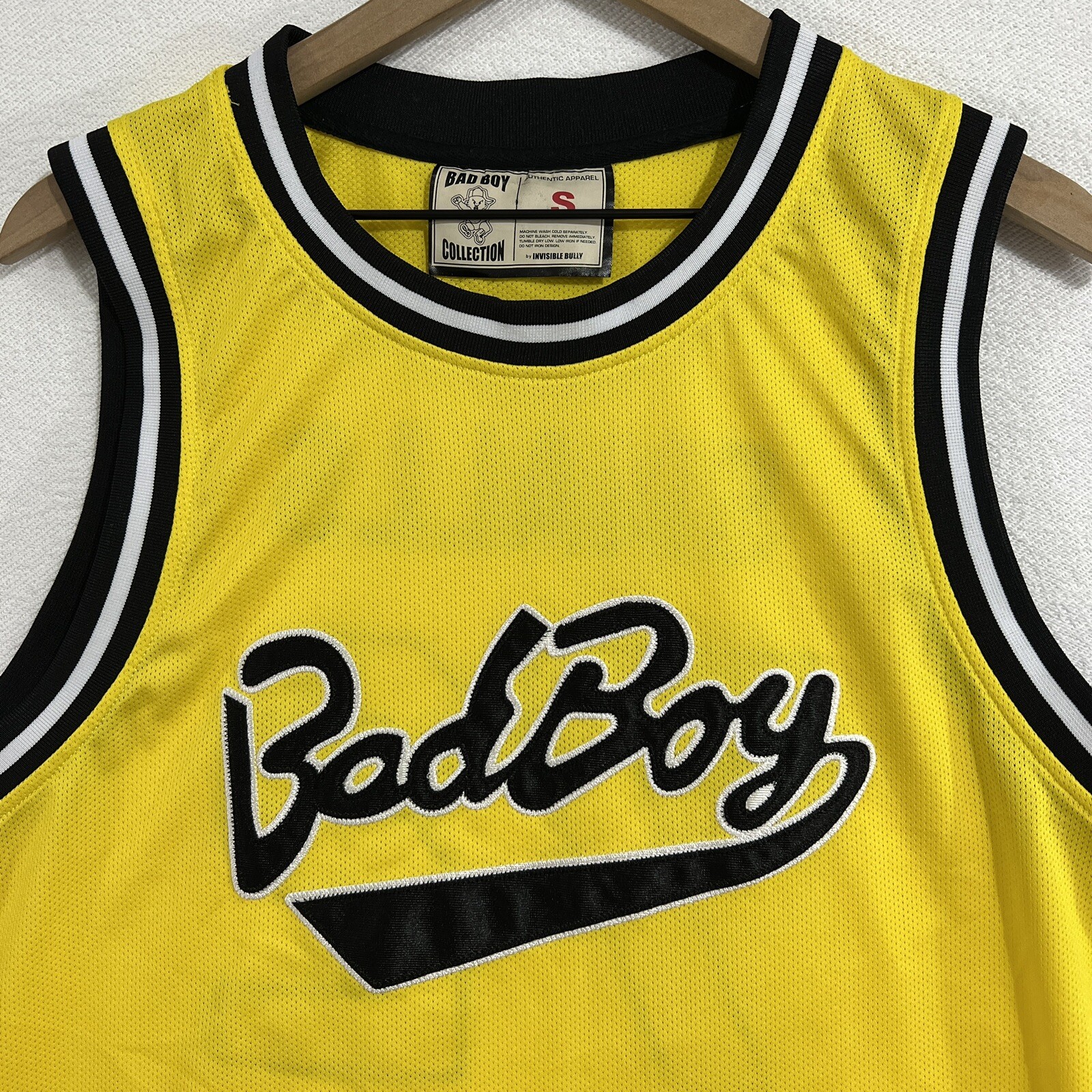 Vtg Bad Boy Notorious Biggie Smalls #72 Rap Hip-Hop Basketball Jersey ...