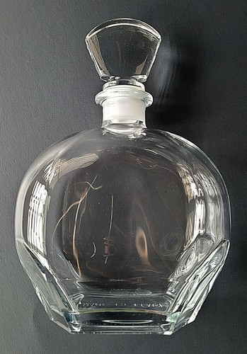 Luigi Bormioli Crystal Clear Glass Puccini Decanter Bottle Italy | eBay