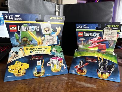 LEGO Dimensions: Adventure Time Level Pack 71245 & Marceline Fun Pack ...