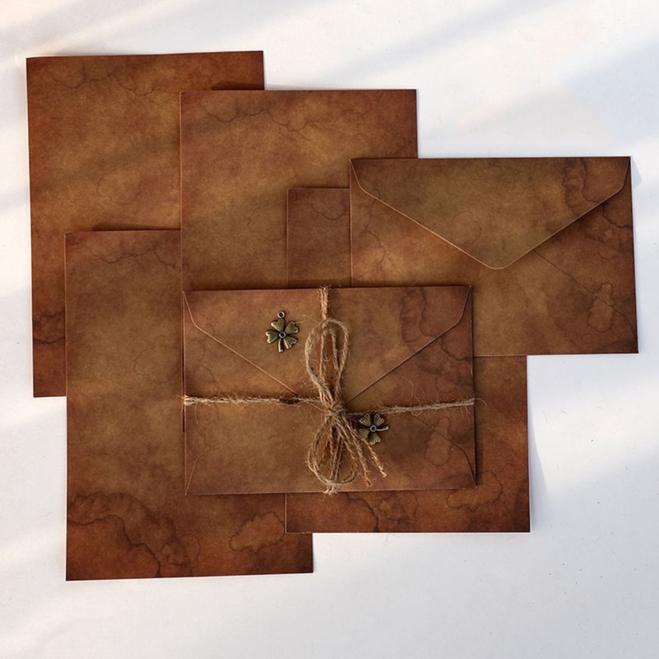 1 Set Confession Letter Delicate Writing A5 Handwritten Love Letter ...