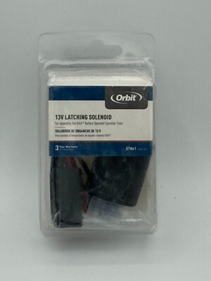Orbit 13V 57861 Solenoid for Expanding 57860 Battery Operated Sprinkler ...