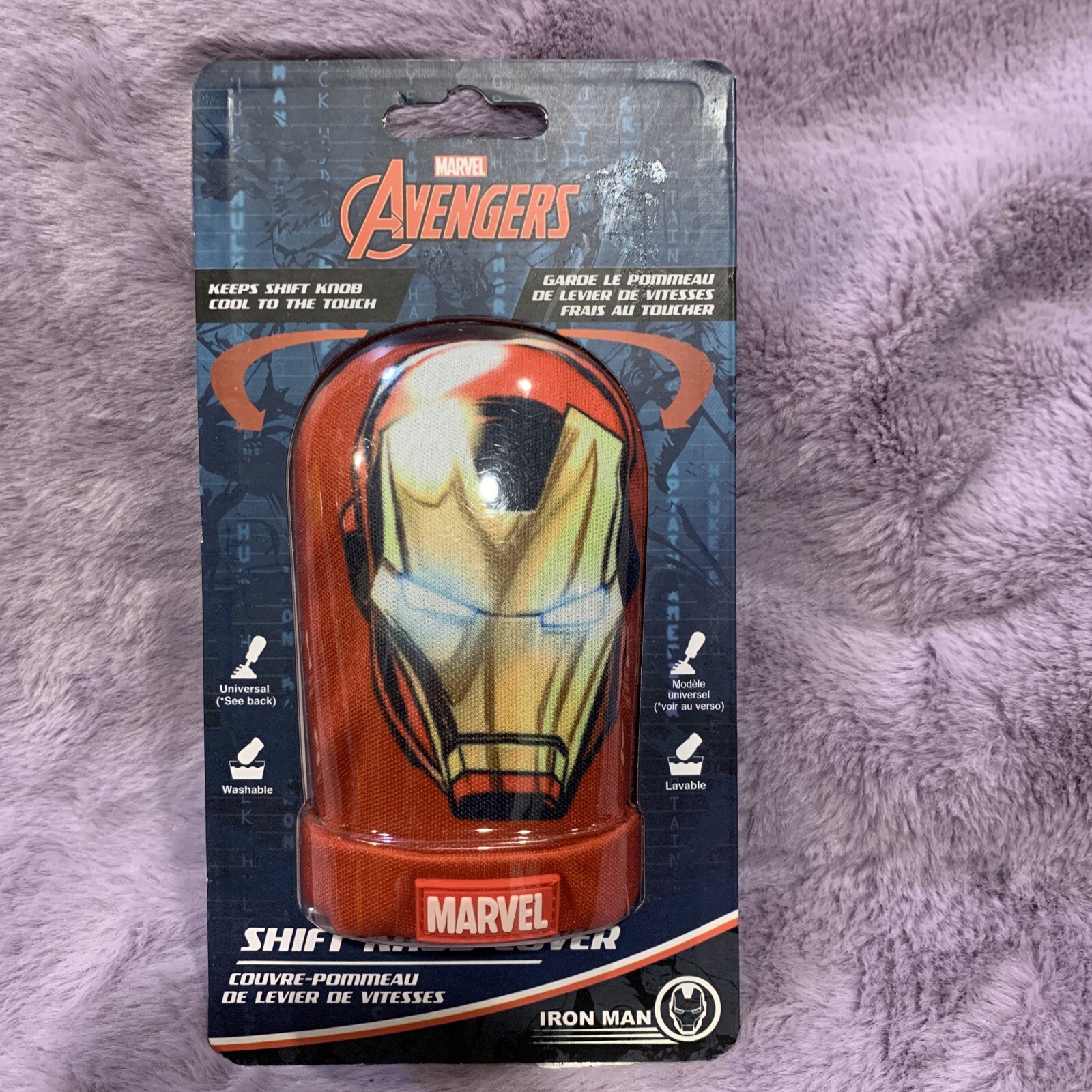 Pilot Automotive Universal Marvel Iron Man Shift Knob Cover - MVL ...