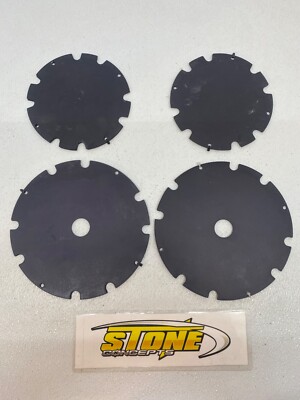 TDR METAL Mud Cap Caps Plug Front 10" Wheels Rear 8" DWT DOUGLAS ALBA ...