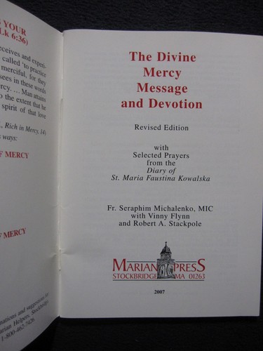 The Divine Mercy Message and Devotion with Selected Prayers by ...
